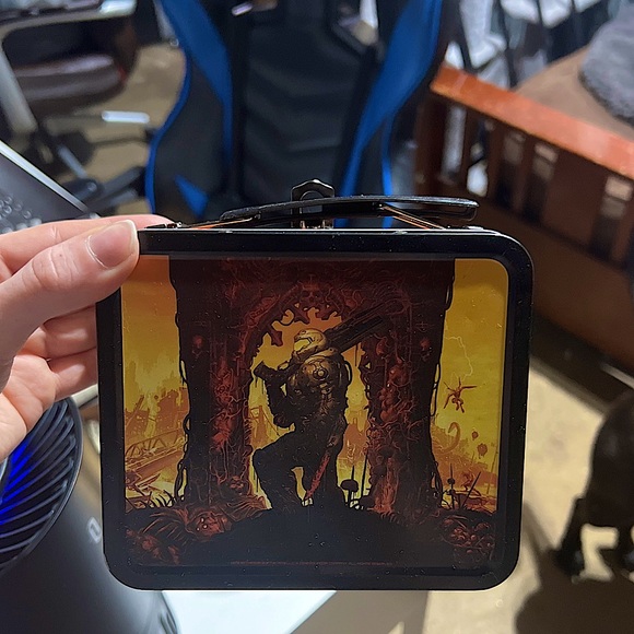 Gamestop | Video Games & Consoles | Doom Eternal Lunch Box Tin Minitote ...